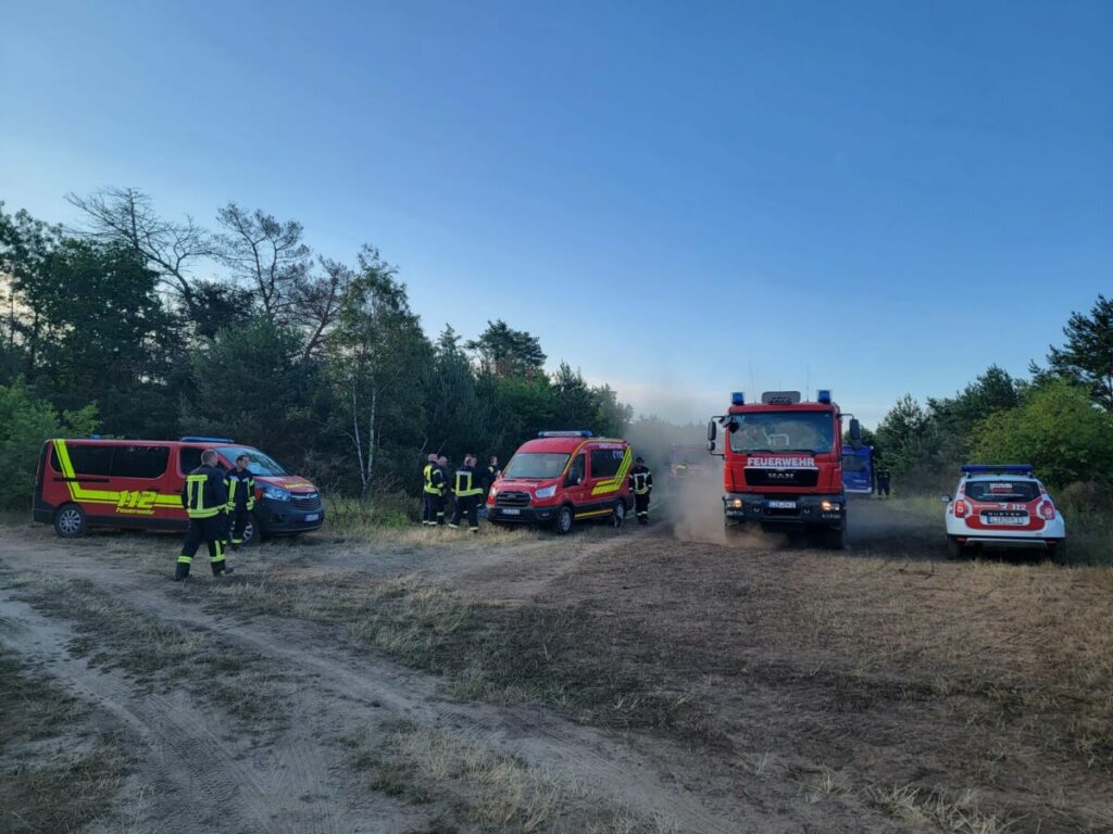 Liveticker "Großbrand Gohrischheide" - Blaulichtreport Elbe-Elster